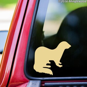 Ferret Vinyl Decal Sticker Polecat - Etsy