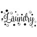 Laundry With Bubbles Vinyl Sticker Room Sign Soap Die Cut Decal - Etsy