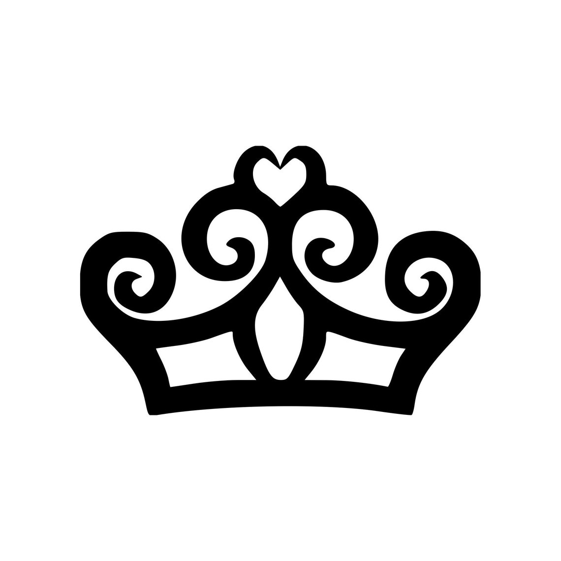 Tiara Princess Crown Vinyl Decal Sticker - Queen - Etsy