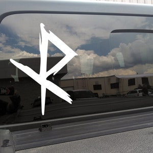Safe Travels Bind Rune Vinyl Decal V2 - Viking Symbol Bindrune - Die Cut Sticker - Etsy