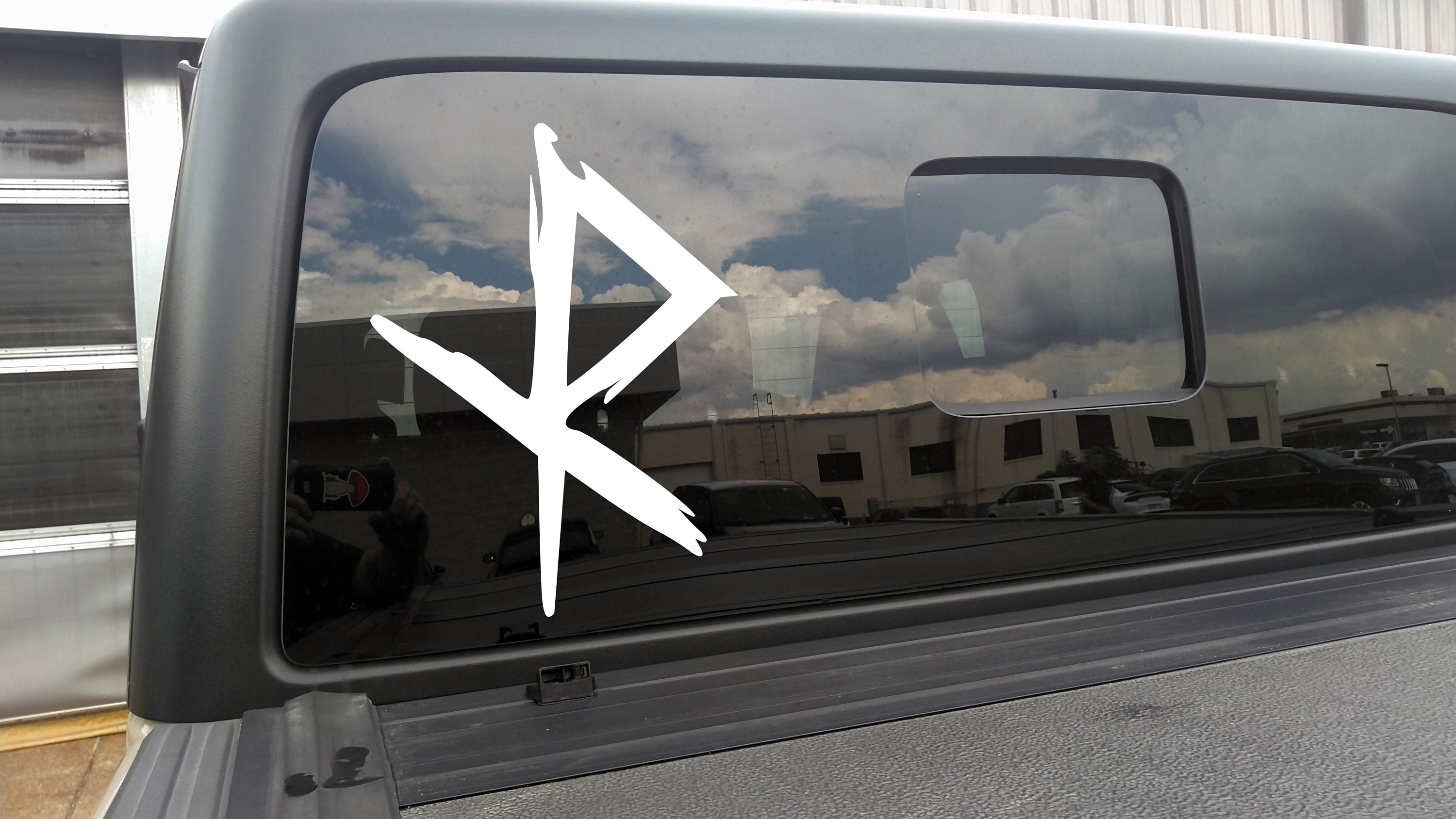 Safe Travels Bind Rune Vinyl Decal V2 - Viking Symbol Bindrune - Die ...