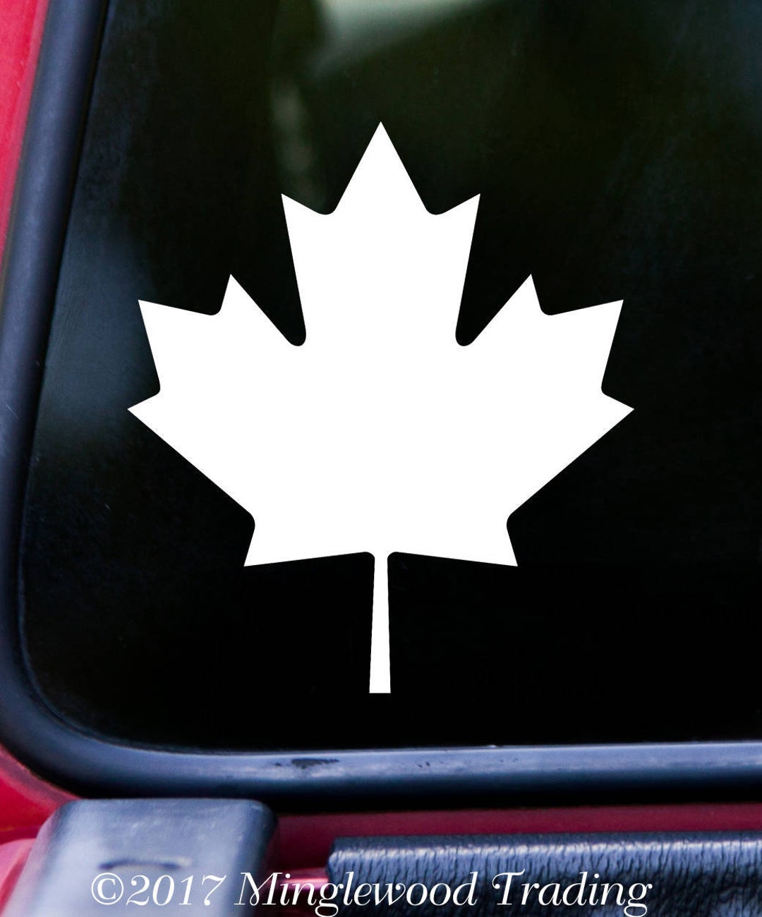 Maple Leaf Vinyl Decal Sticker - Canada Canadian Flag - Etsy
