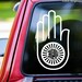 Ahimsa Hand Vinyl Decal Sticker Peace Love Vegan Compassion - Etsy