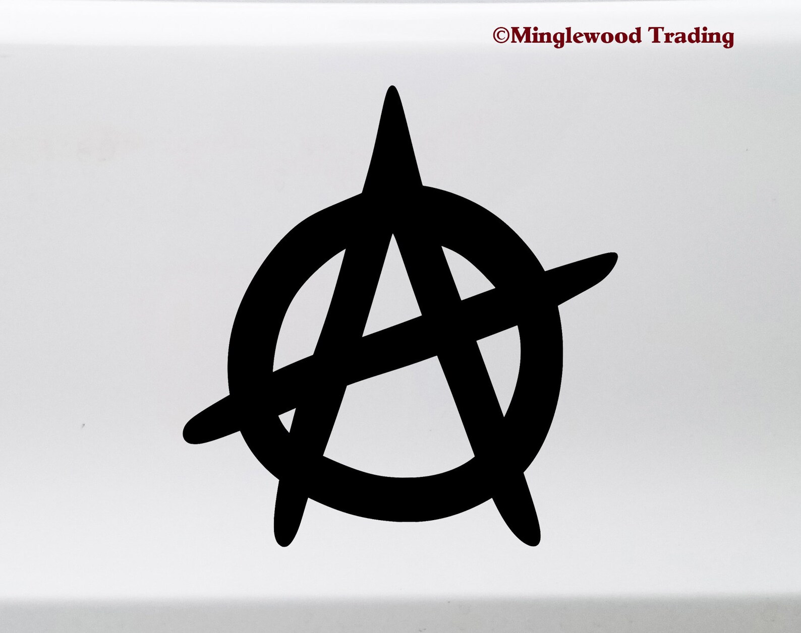 Anarchy Symbol Vinyl Sticker - Disorder Chaos - Die Cut Decal - Etsy