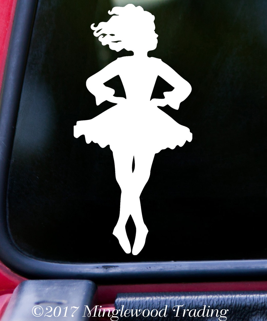 IRISH DANCER GIRL Vinyl Decal Sticker Dancing Dance Ireland | Etsy