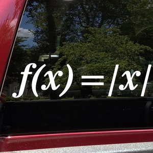 Stay Positive Math Equation Vinyl Decal - Avoid Negativity - Die Cut ...