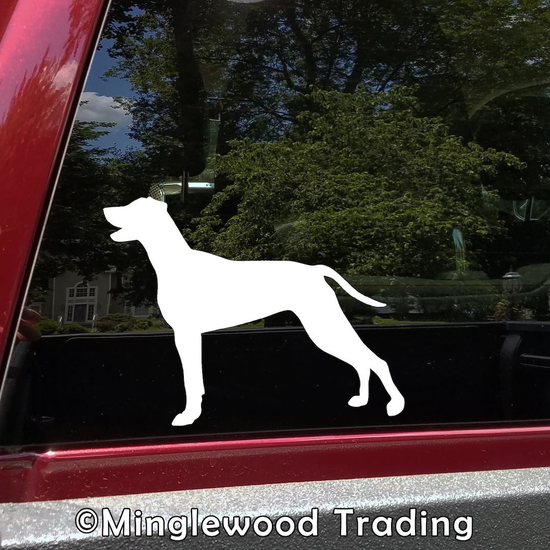 Weimaraner V1 Vinyl Decal - Gray Ghost Dog Puppy - Die Cut Sticker - Etsy