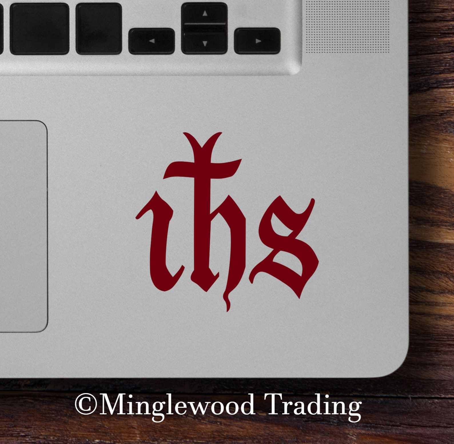 IHS Vinyl Sticker Jesus Christ Monogram Greek in His Service - Etsy