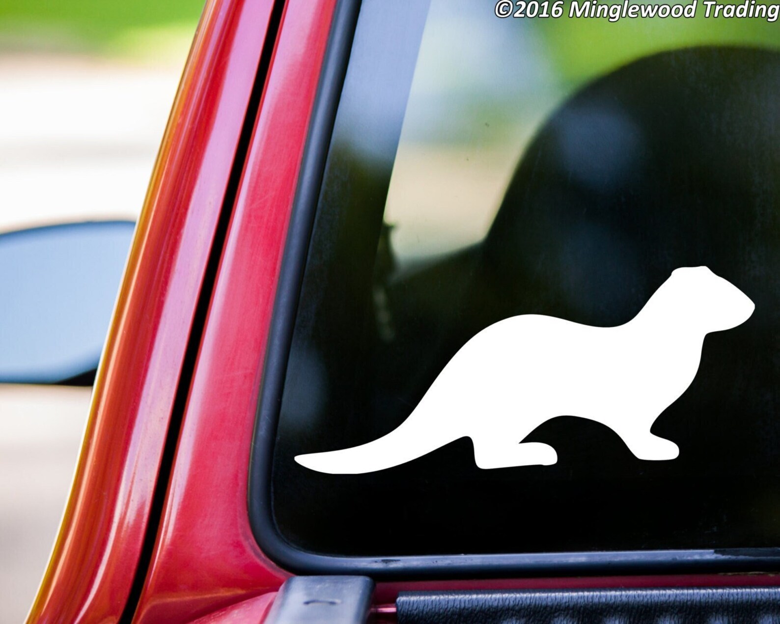 Otter Vinyl Decal Sticker - Sea River Giant - Etsy