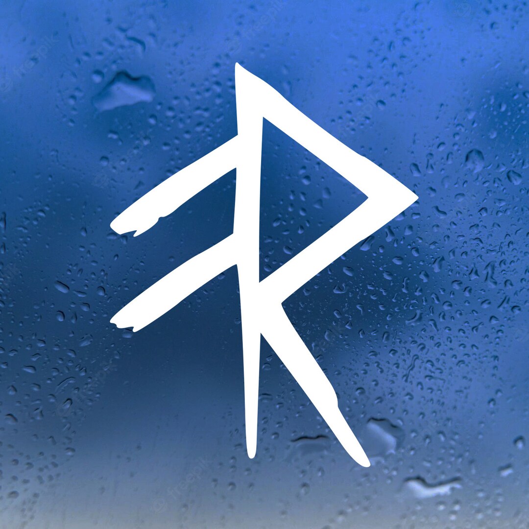 Energy Bind Rune Vinyl Decal V2 | Viking Symbol Bindrune | Die Cut ...