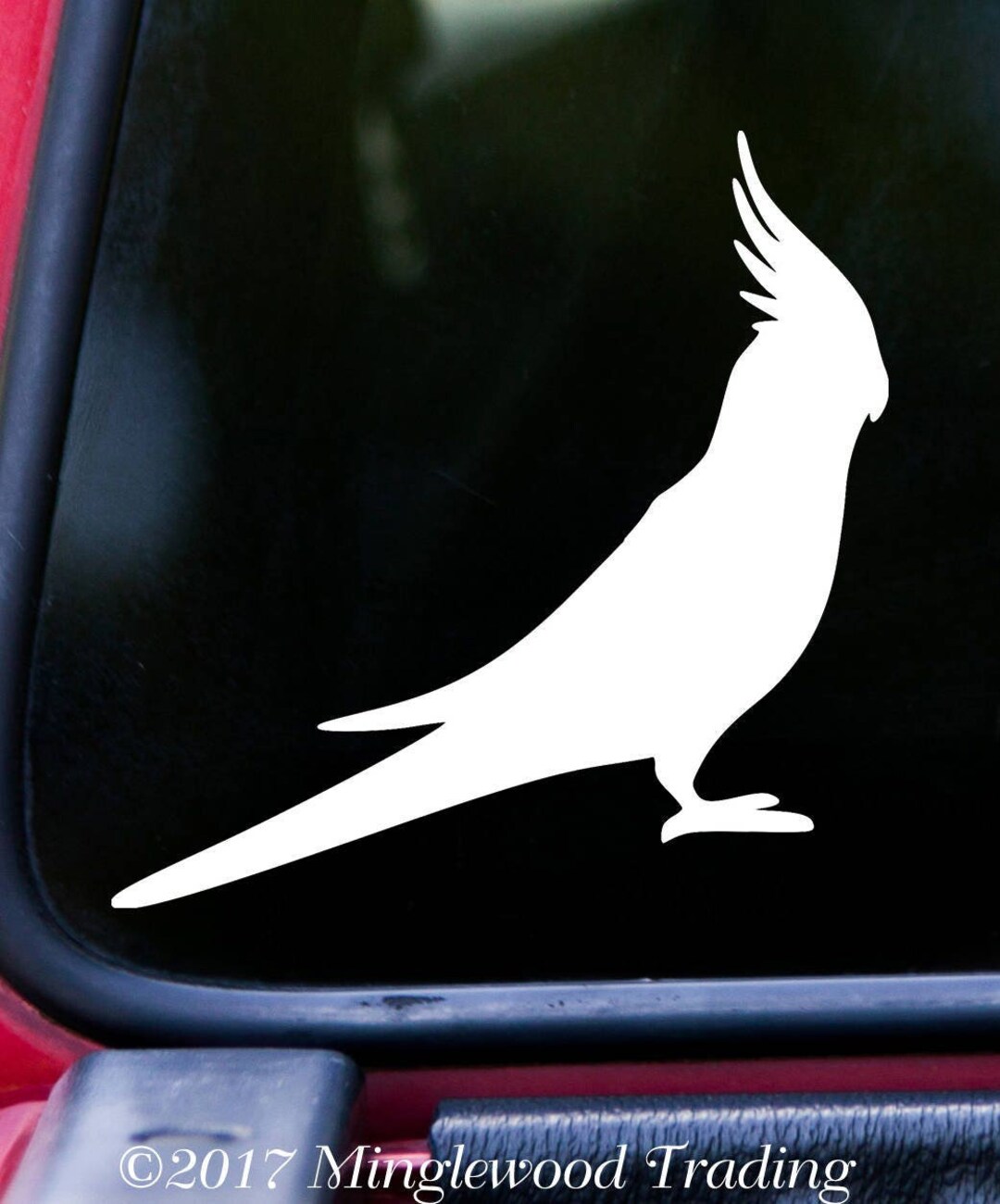 Cockatiel Vinyl Decal Sticker - Tropical Bird - Cockatoo Parrot - Etsy