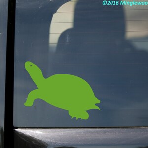 Turtle Vinyl Decal Sticker - Tortoise Shell Slider Box - Etsy