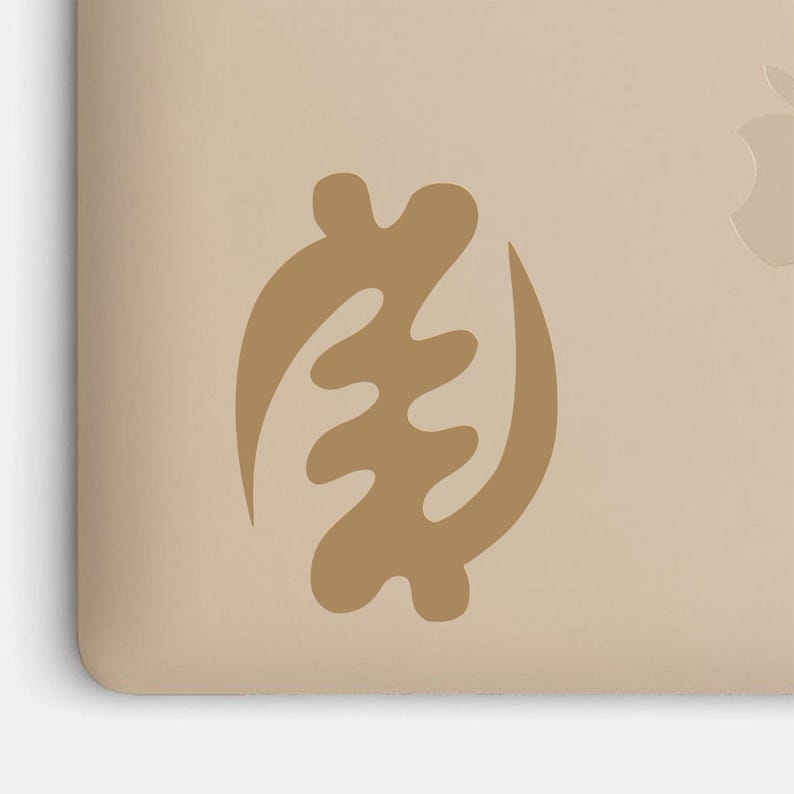 Gye Nyame Vinyl Decal – Adinkra Symbol of God’s Supremacy – African ...