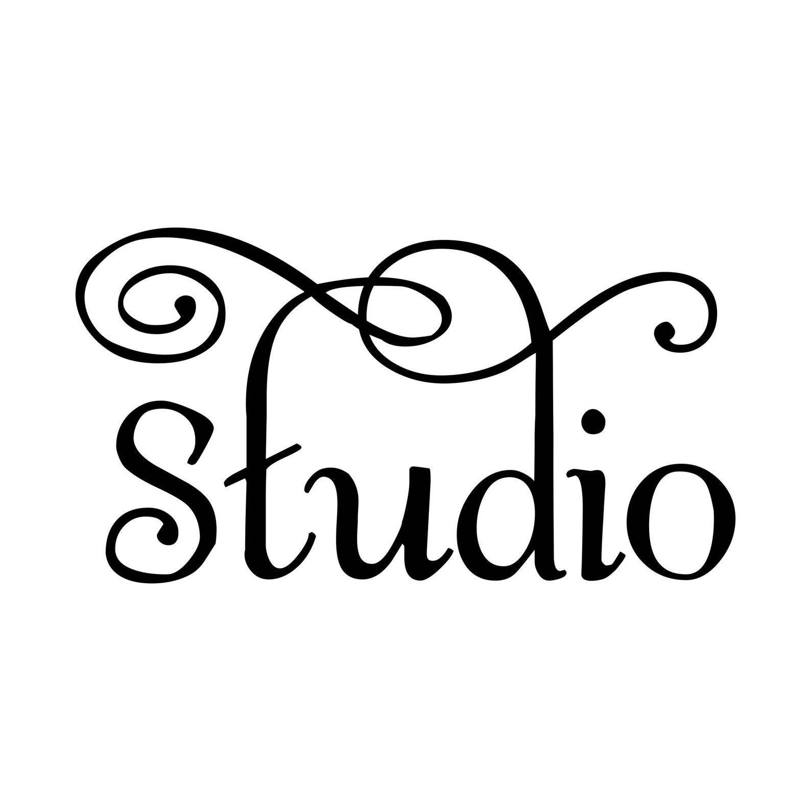STUDIO Vinyl Decal Sticker Door Sign Art Craft Room - Etsy