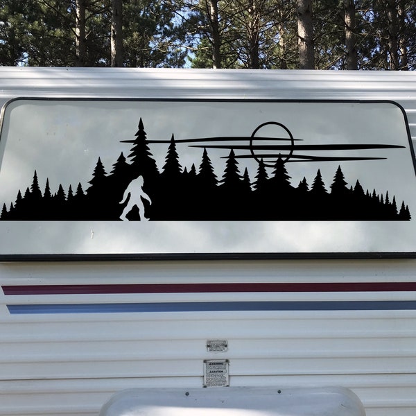 Bigfoot Camper Decals - Etsy