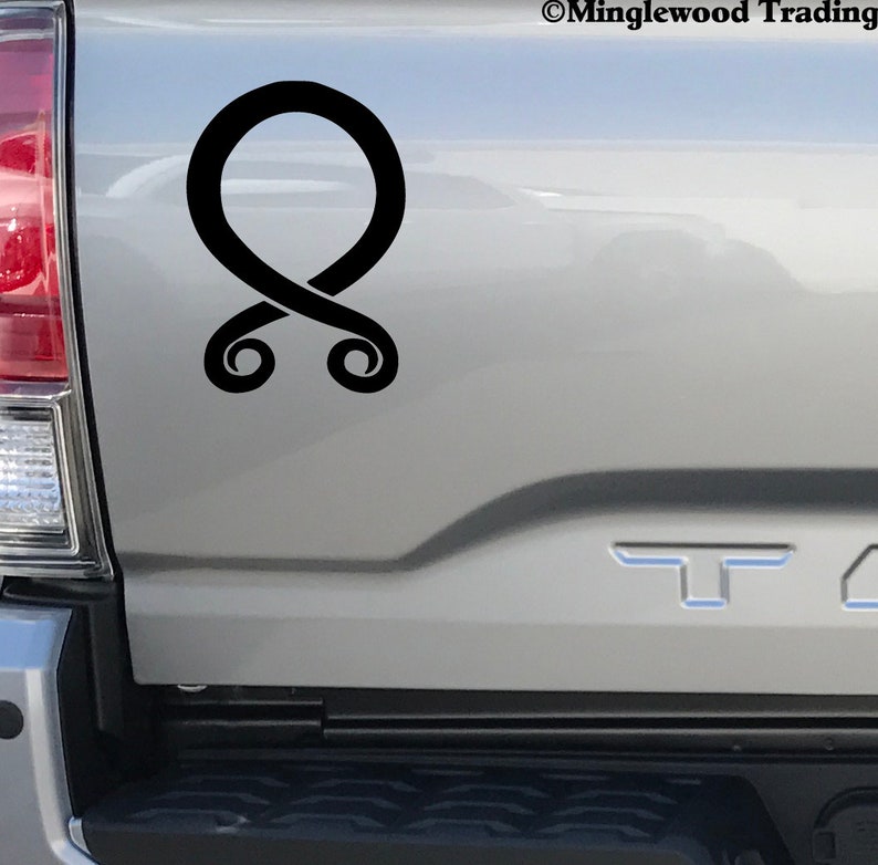 Troll Cross Vinyl Sticker - Trollkors - Norse Protection Symbol Rune ...