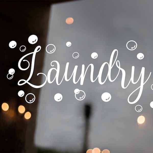 Bubbles Decal - Etsy