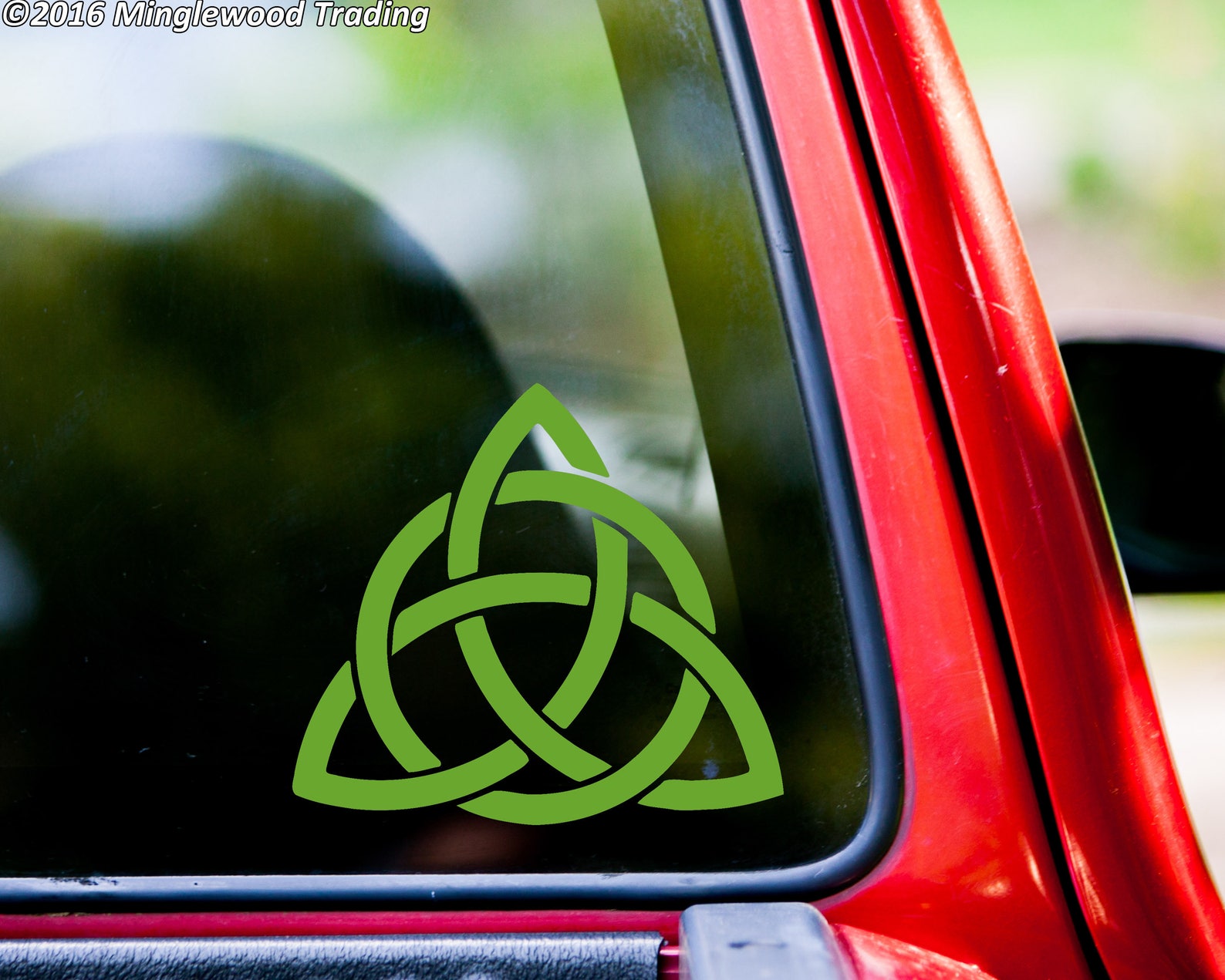 Celtic Trefoil Knot Vinyl Decal Irish Ireland Trinity Norse | Etsy