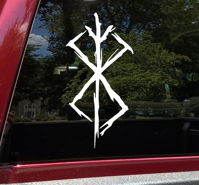 Berserk Norse Rune Vinyl Decal V2 Viking Berserker Die Cut | Etsy Hong Kong