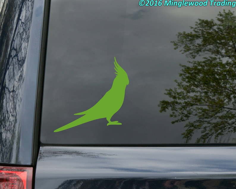 COCKATIEL Vinyl Decal Sticker Tropical Bird Cockatoo | Etsy