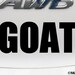 Goat Vinyl Decal Sticker Greatest of All Time G.O.A.T. 20 Colors - Etsy