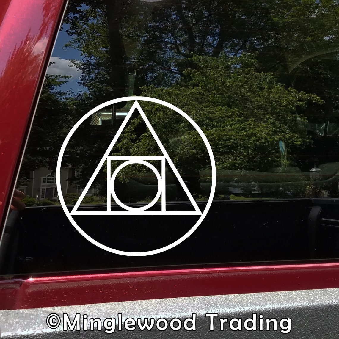 PHILOSOPHER'S STONE Vinyl Decal Sticker Alchemy - Etsy