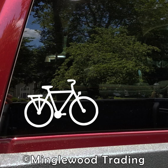 CITY BIKE Vinyl Decal Sticker Commuter Urban Bicycle - Etsy