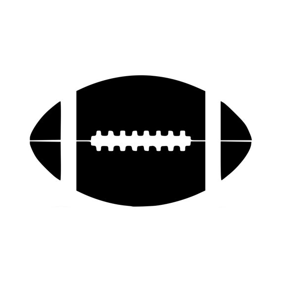 FOOTBALL Vinyl Decal Sticker Quarterback Running Back HS | Etsy