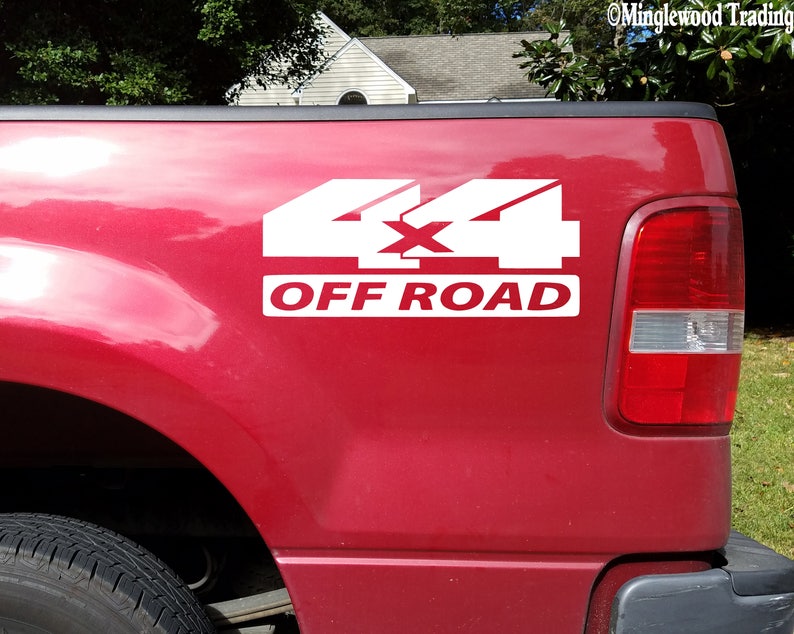 Pair 4X4 OFF ROAD V5 Vinyl Decal Stickers 4 by 4 Truck 4 X 4 | Etsy