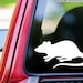 Rat Vinyl Decal Sticker Black Pack Rodent Mouse - Etsy