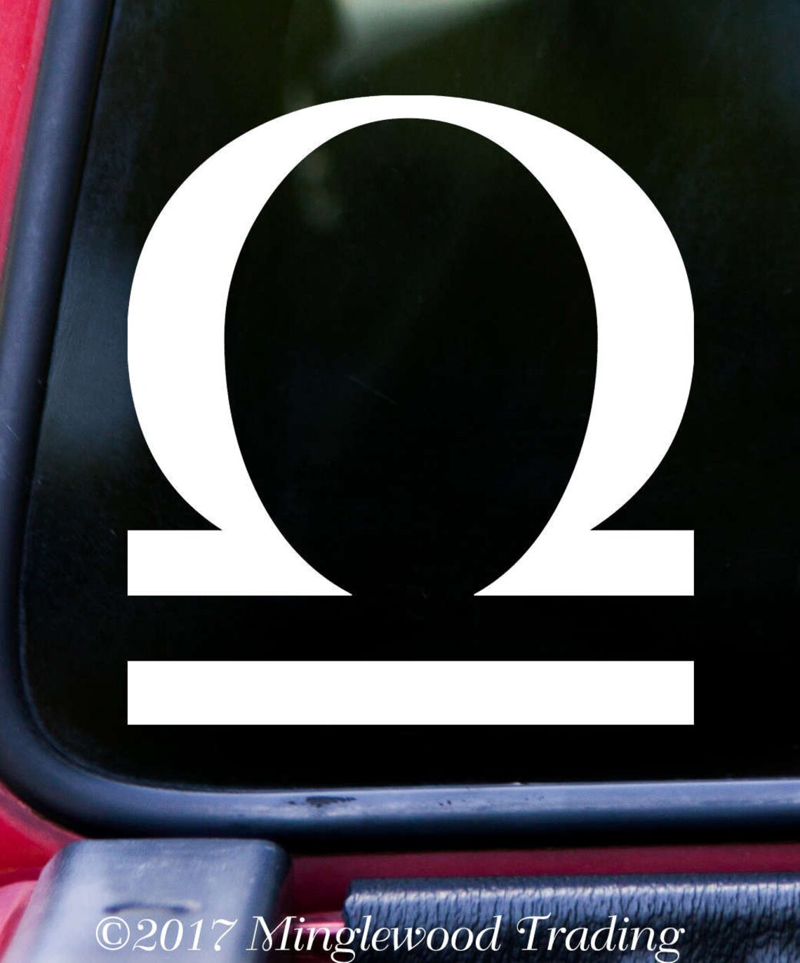 Libra Vinyl Decal Sticker - Astrology Zodiac Sign Air the Scales - Etsy