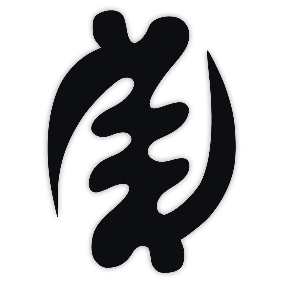 Gye Nyame Vinyl Decal – Adinkra Symbol of God’s Supremacy – African Spiritual Art – Waterproof ...