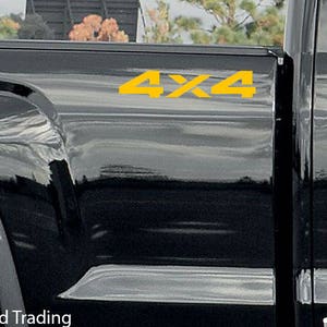 Pair 4X4 - V1 Vinyl Decals - 4 by 4 off Road 4 X 4 Truck 4 Wheel Drive ...