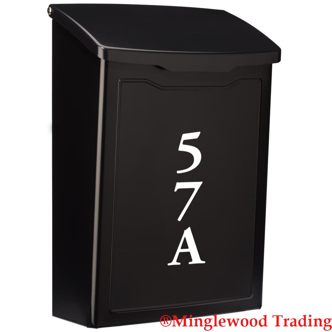 Vertical Old Style Mailbox Numbers 1-10 Inches Custom - Etsy