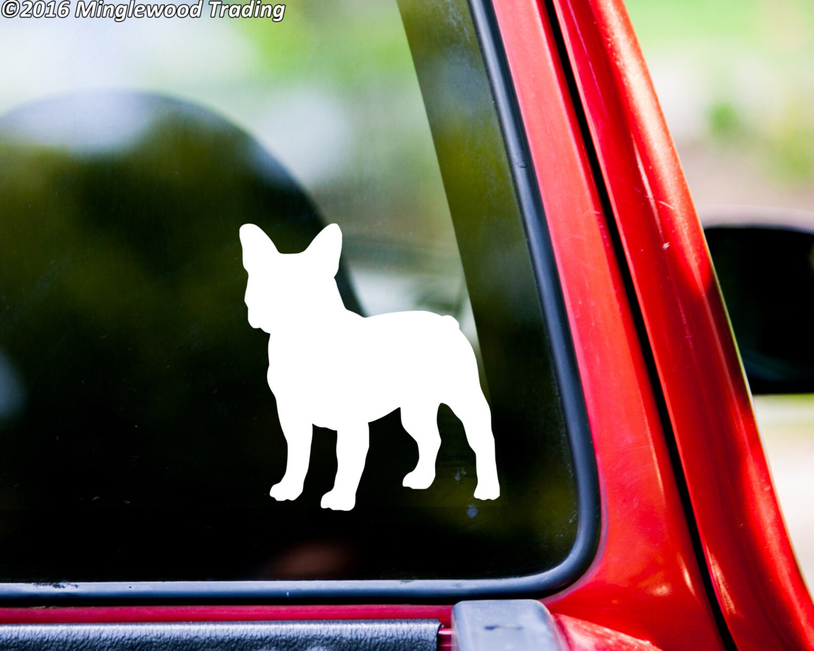 FRENCH BULLDOG Vinyl Decal Sticker Dog Frenchie Puppy | Etsy