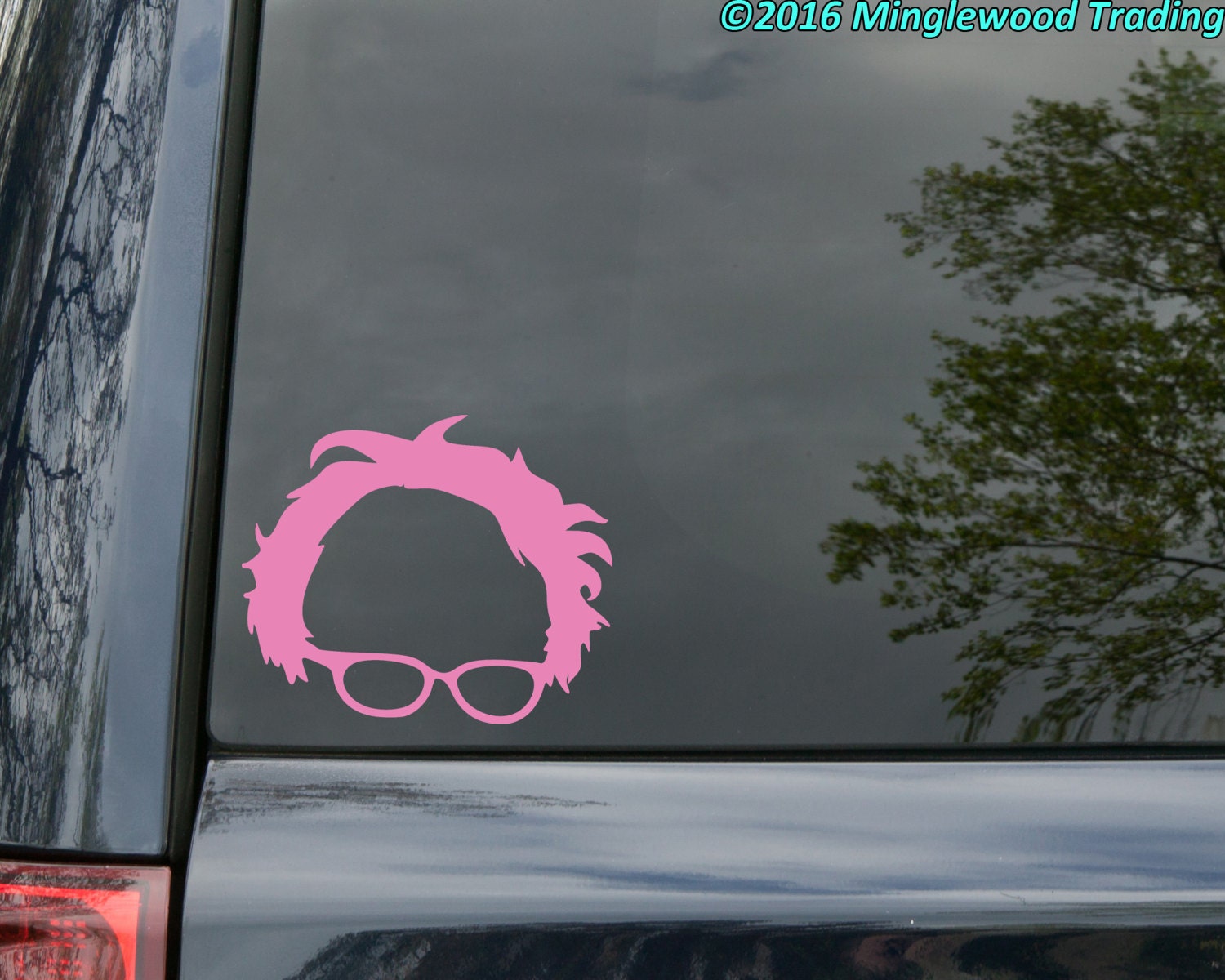 BERNIE SANDERS Vinyl Decal Sticker Resist Persist Feel the - Etsy