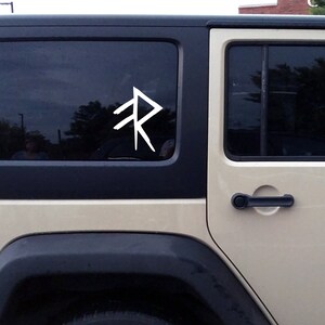 Energy Bind Rune Vinyl Decal V2 | Viking Symbol Bindrune | Die Cut ...