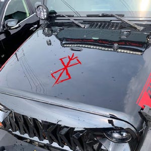 Berserk Symbol Vinyl Sticker V2 | Custom Color/size Viking Berserker ...