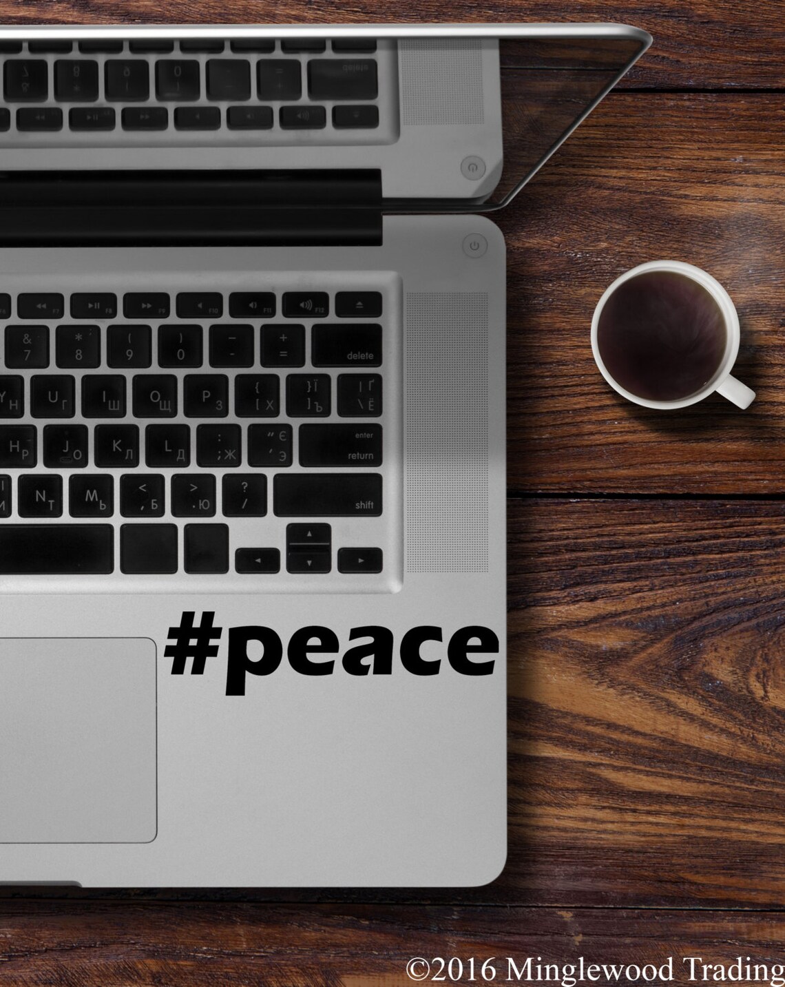 Peace peace Vinyl Decal Sticker Hashtag - Etsy