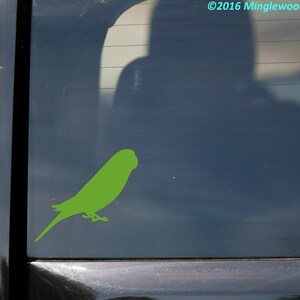 Budgie Vinyl Decal Sticker - Budgerigar Bird Parakeet Parrot - Etsy
