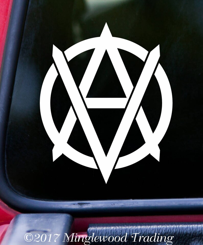 VEGANARCHY Vinyl Decal Sticker Vegan Veganism Anarchy | Etsy