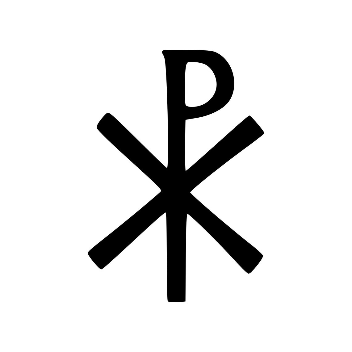 Christogram Vinyl Decal Jesus Christ Monogram Chi Rho - Etsy