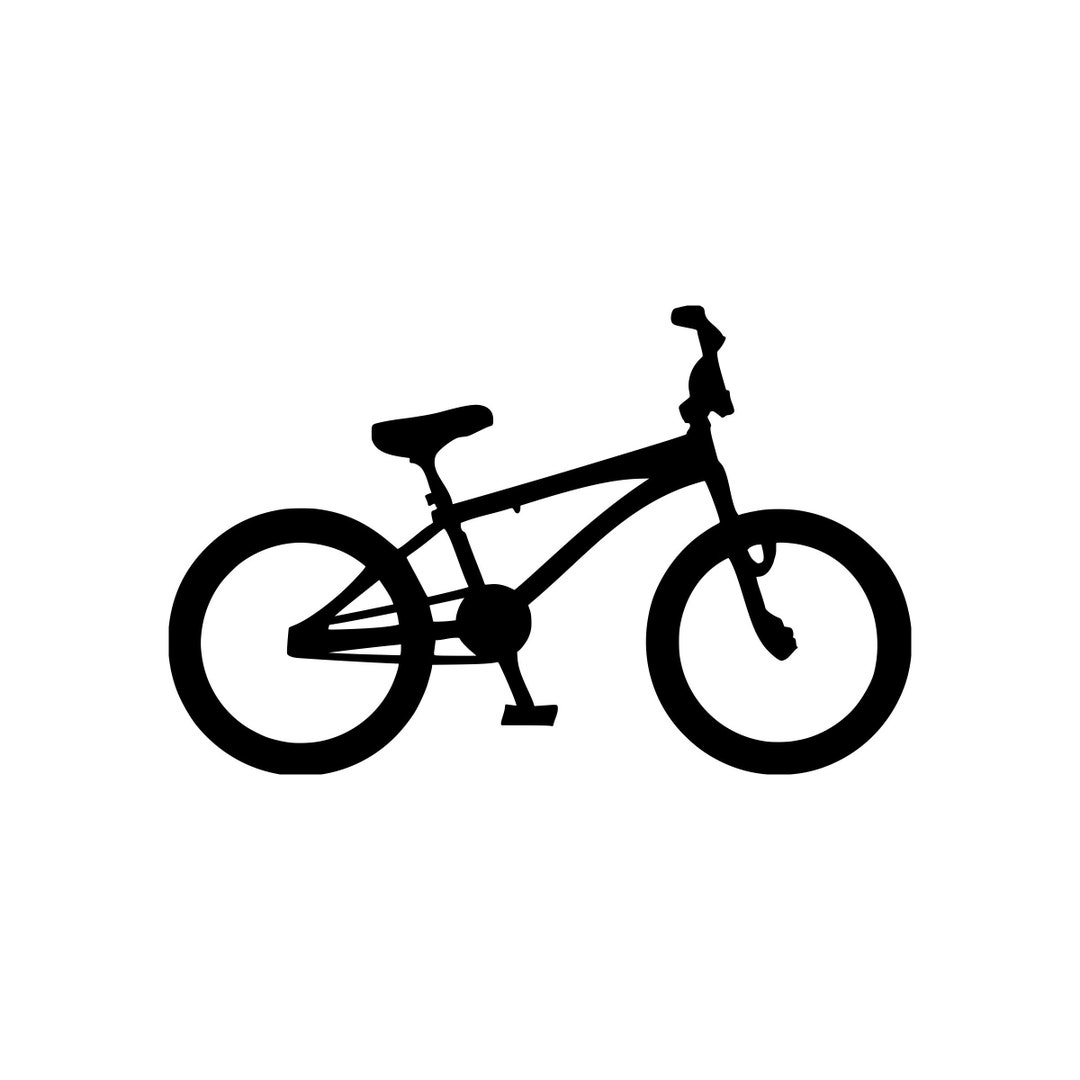 BMX Bike Vinyl Decal Sticker Bicycle Racing Freestyle - Etsy