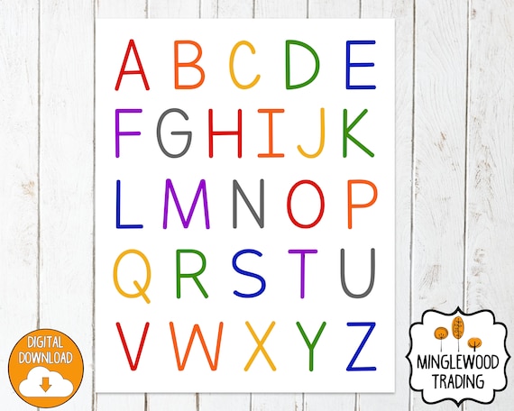 Shapes Colors Alphabet Numbers