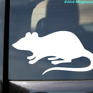 Rat Vinyl Decal Sticker - Black Pack Rodent Mouse - Etsy
