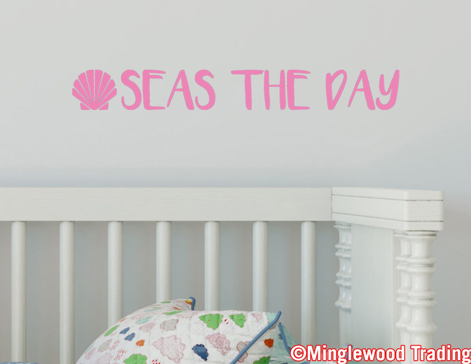 SEAS THE DAY Vinyl Decal Sticker Seize Carpe Diem Beach | Etsy
