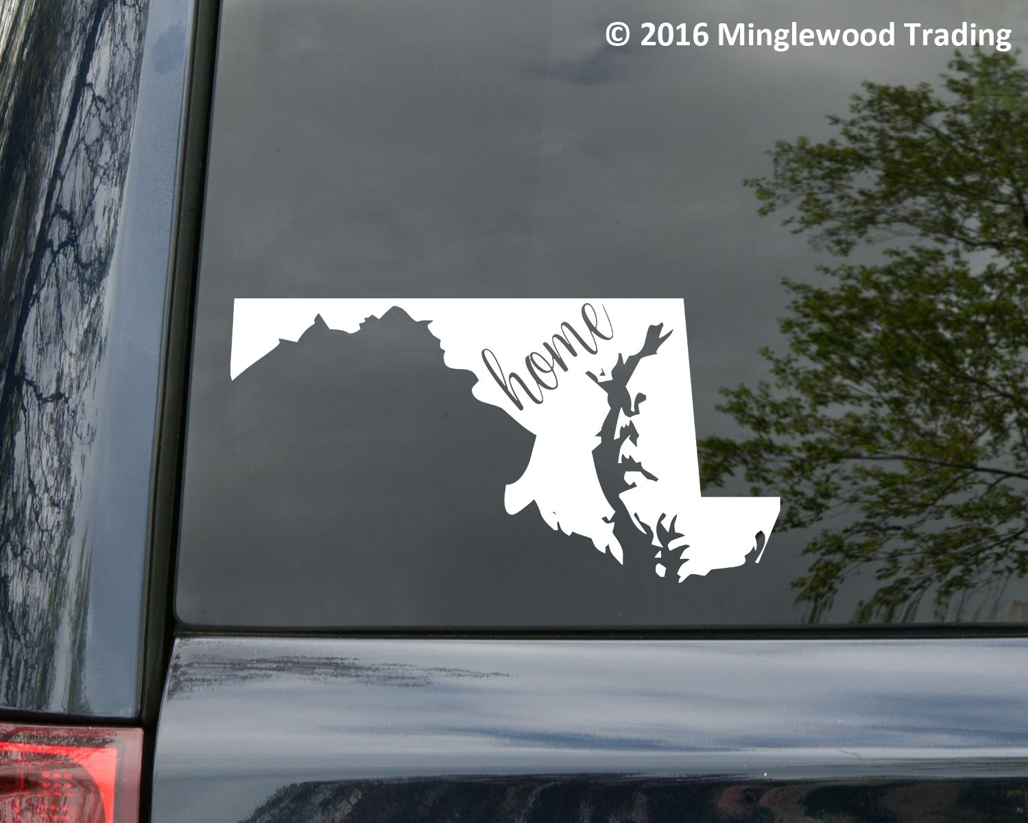 MARYLAND 6 X 3 Vinyl Decal Sticker State MD Home | Etsy
