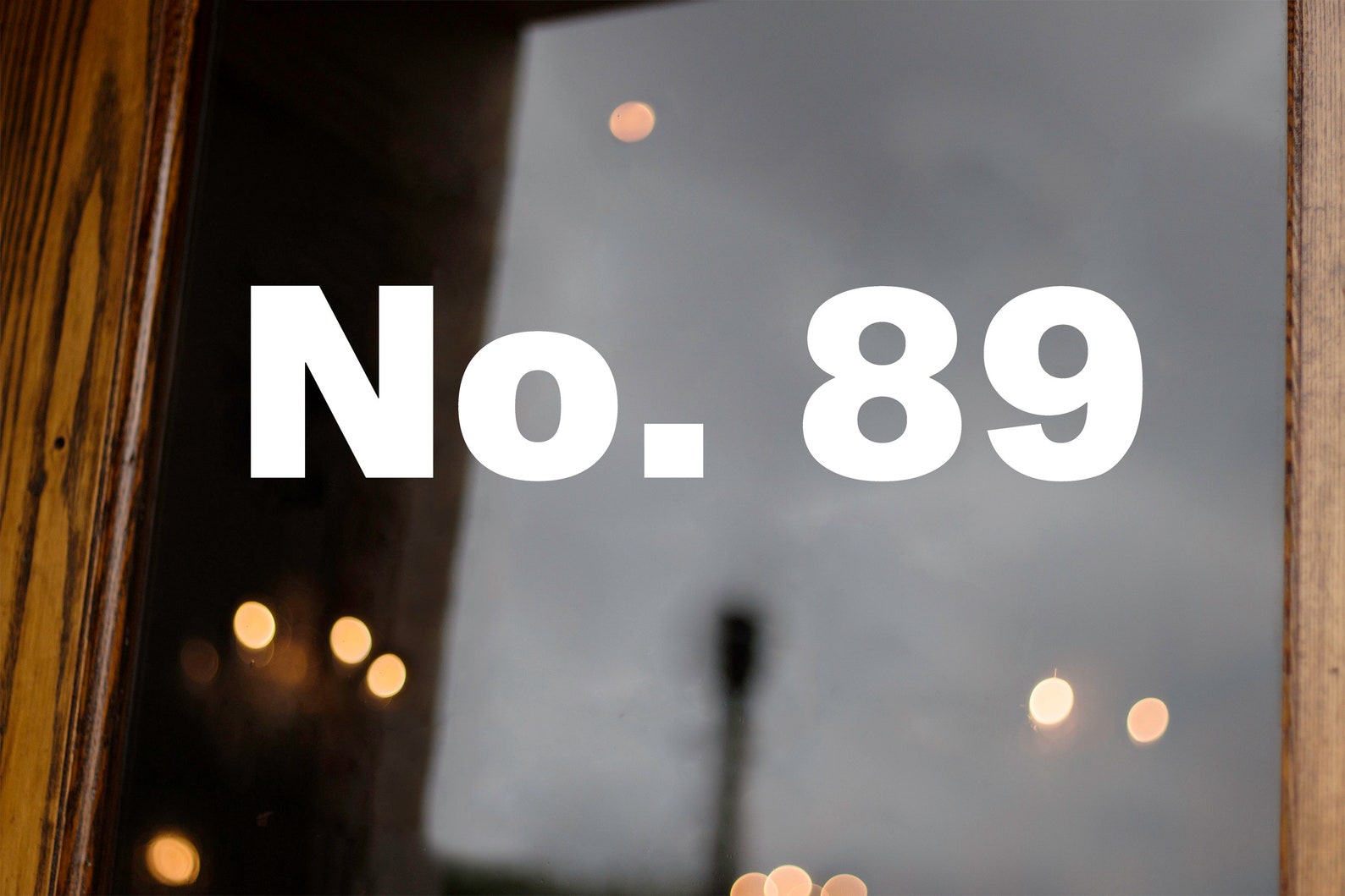 Custom HOA Mailbox Numbers - Vinyl Sticker - 1" to 8" Tall - Name Home ...