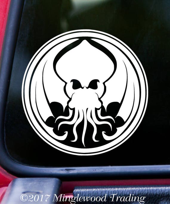 CTHULHU V1 Vinyl Decal Sticker H.P. Lovecraft the Call of | Etsy