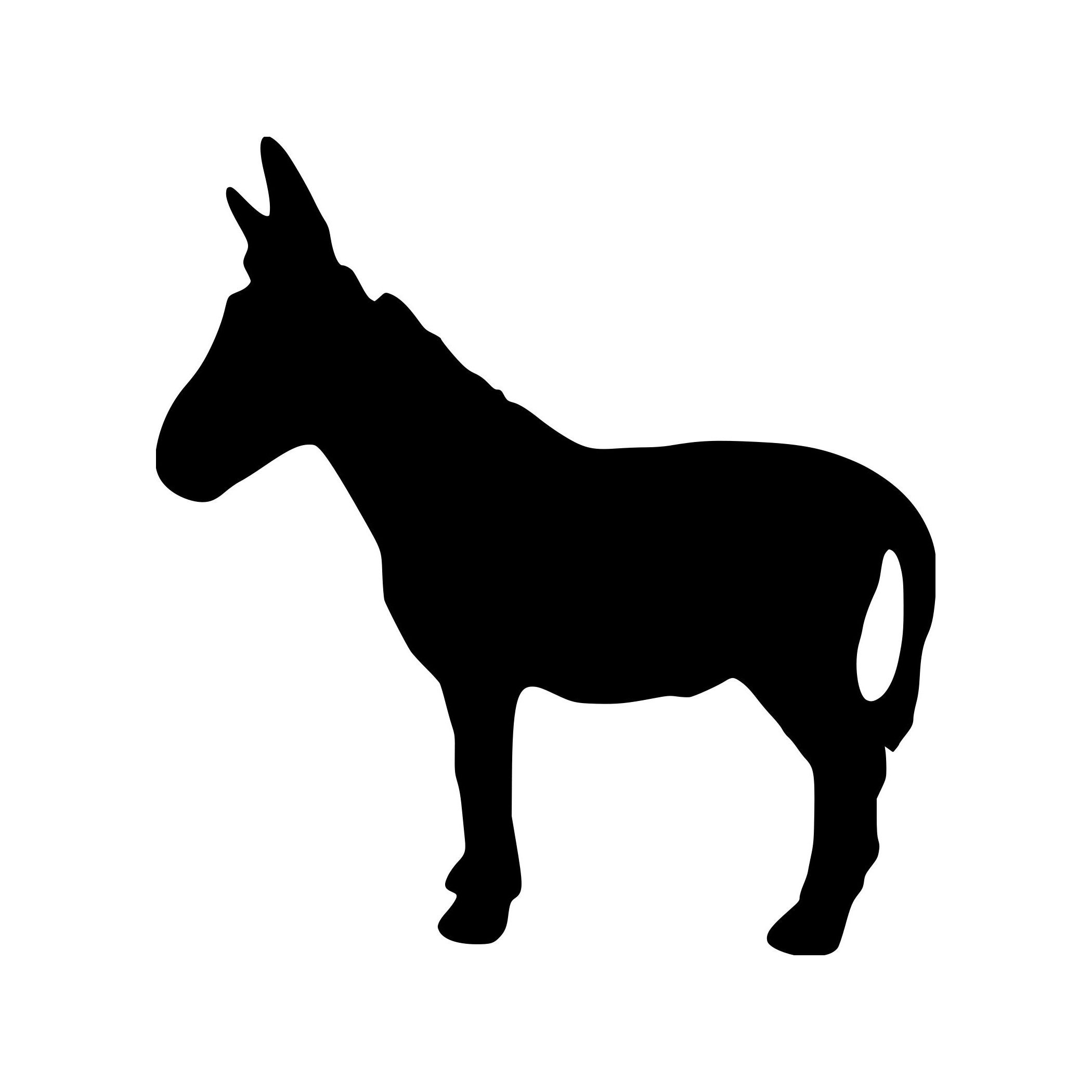 Donkey Vinyl Decal Sticker - Farm Barnyard Animal Jackass Burro Mule - Etsy